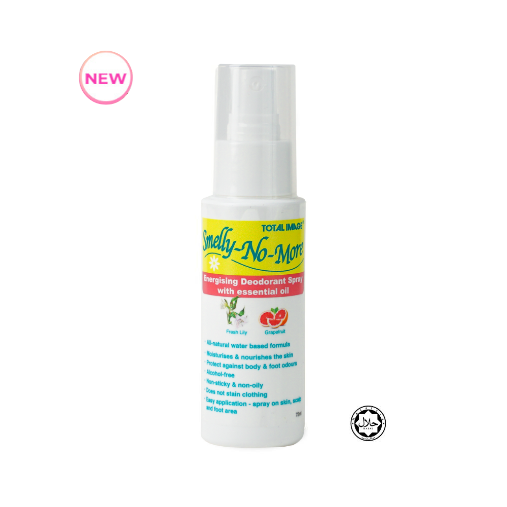 Smelly No More Deodorant Spray with Fresh Lily and Grapefruit – Total Image