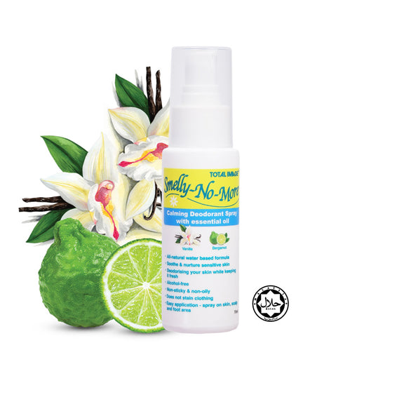 Smelly No More Deodorant Spray with Vanilla and Bergamot